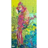 Laura Heine Pippin Parrot Collage Wall Quilt Pattern - Walmart.com