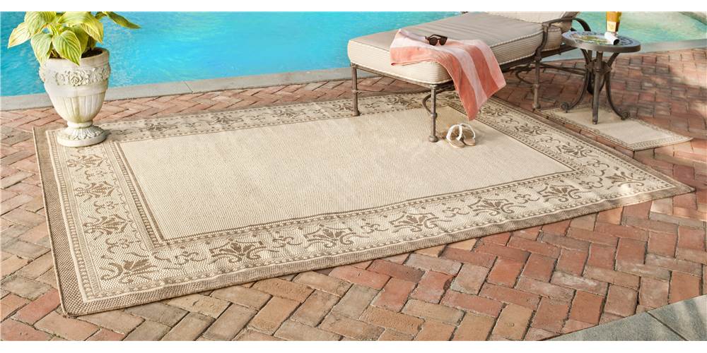 Safavieh 2-Pc Rug in Natural and Brown - Walmart.com