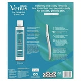 Venus Dermaplane Tool for Facial Hair and Skin Care Kit with Razor ...