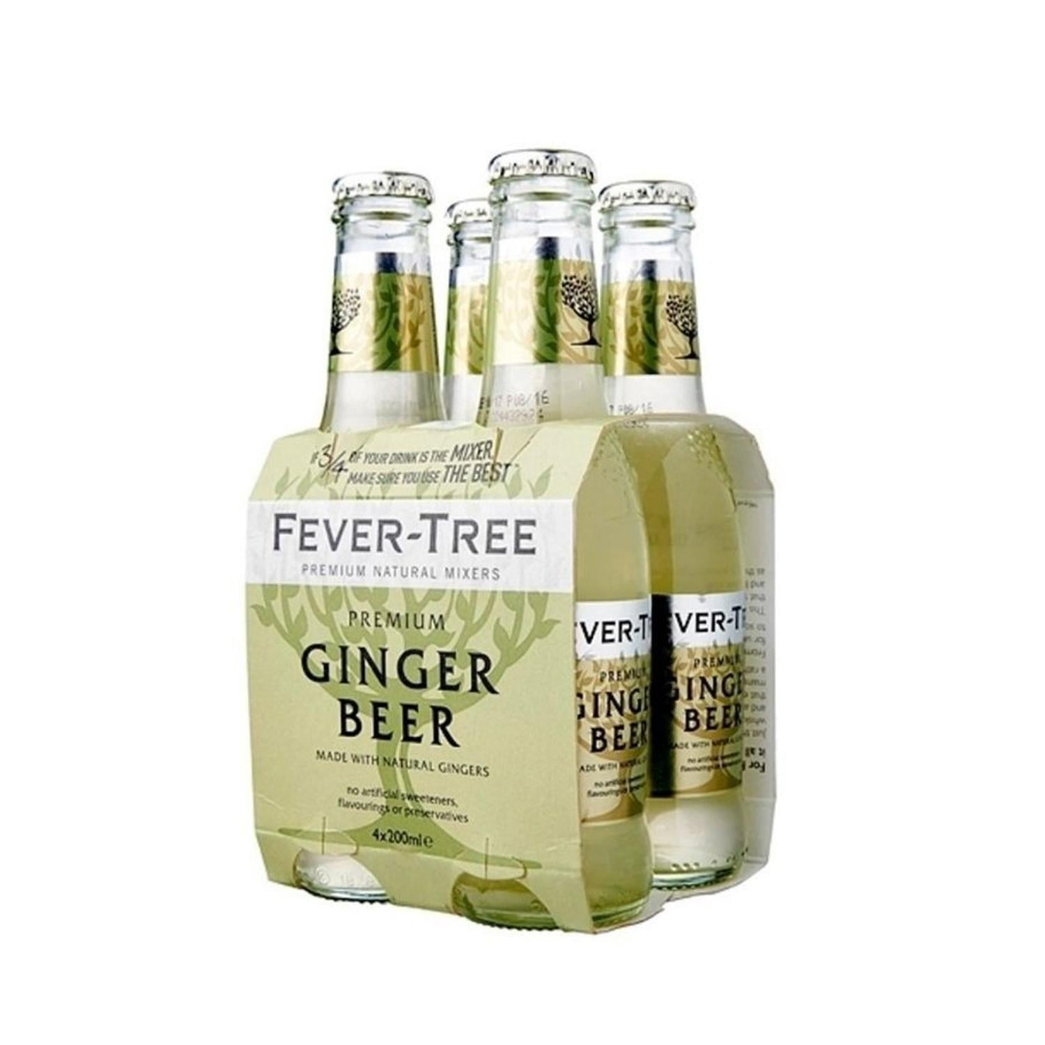 Pack de 24 Ginger Beer Fever-Tree 200 ml | Walmart en línea