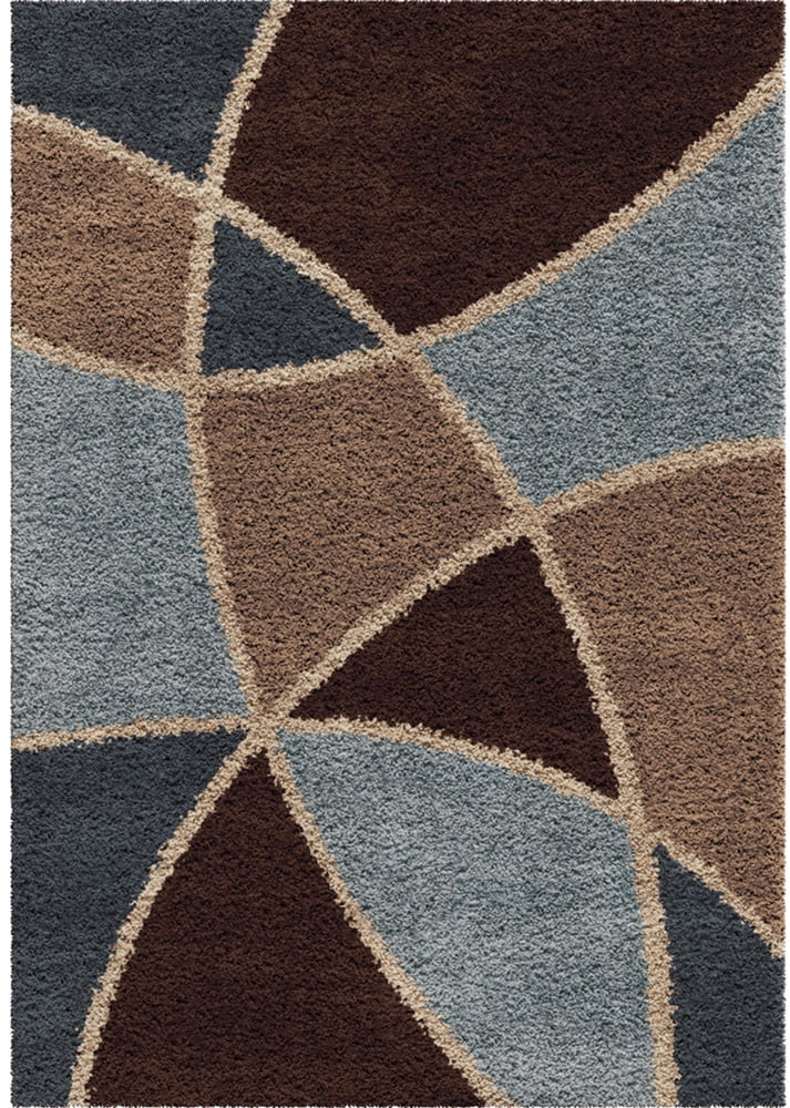 Orian Shag-Ri-La Area Rugs - 1730 Contemporary Geometric Triangles ...