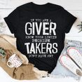 If You Are A Giver Know Your Limits Tee Peachy Sunday T-Shirt - Walmart.com