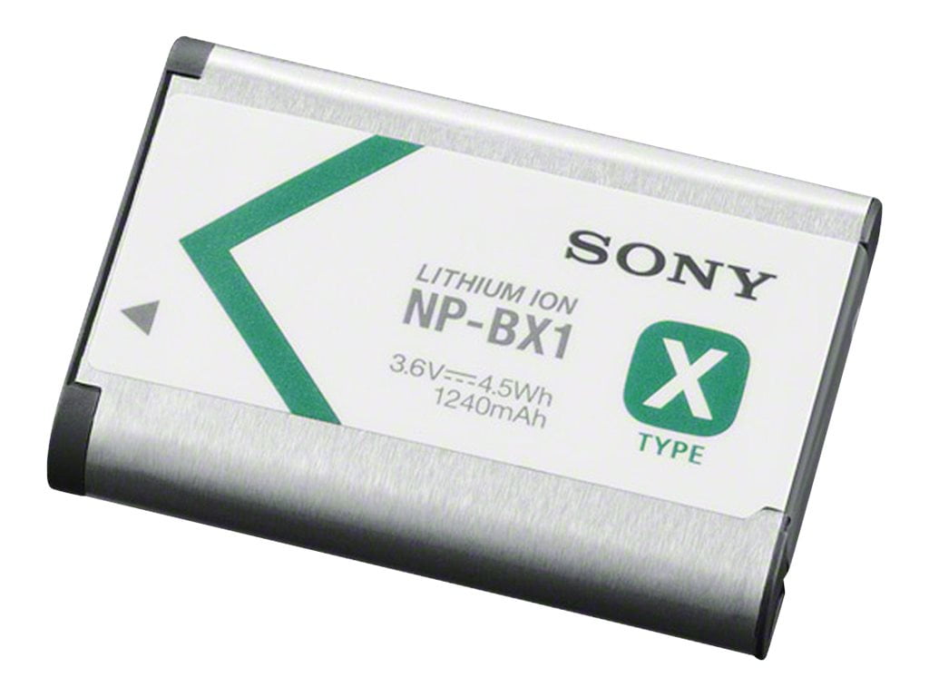 Sony NP-BX1 - Camera battery Li-Ion 1240 mAh - for Action Cam-HDR-AS200 ...