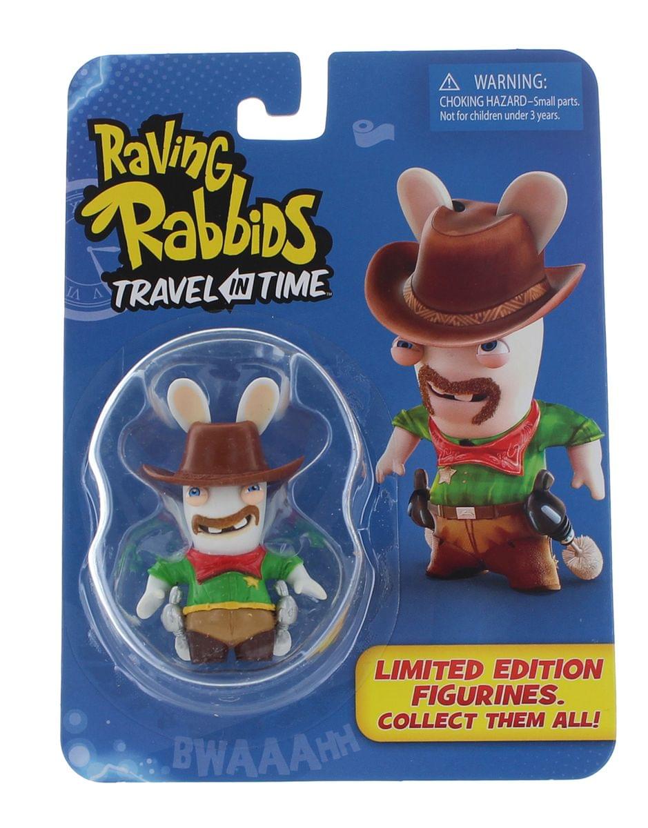 Raving Rabbids "Travel in Time" 2.5" Mini Figure: Cowboy Rabbid ...