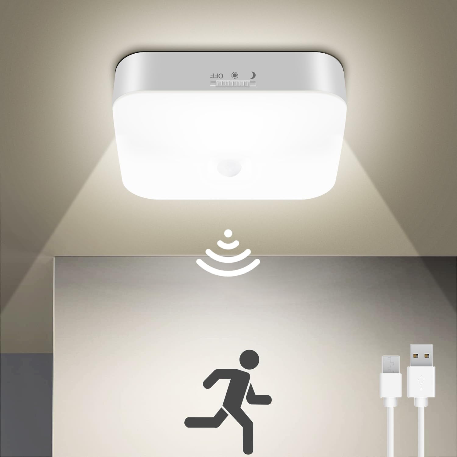 Click here for Luniquz Rechargeable Motion Sensor Closet Light  R... prices