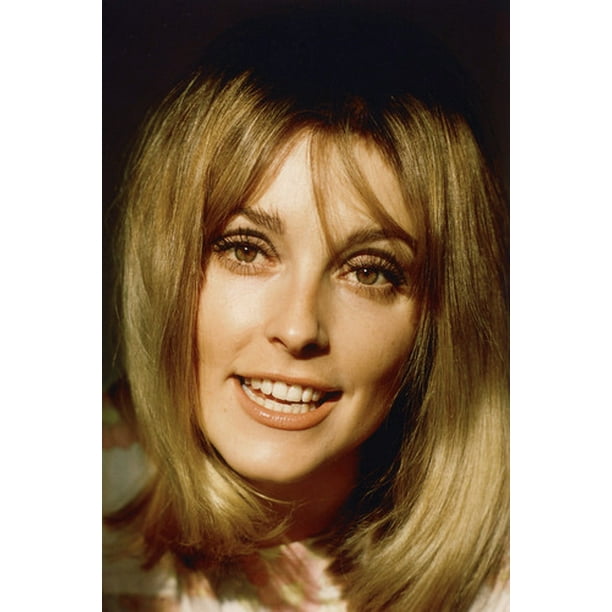 Sharon Tate 24x36 Poster clos eup smiling - Walmart.com - Walmart.com