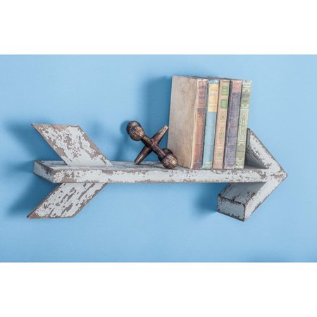 Decmode Farmhouse 9 X 21 Inch Distressed Chinese Fir Wood Decorative ...