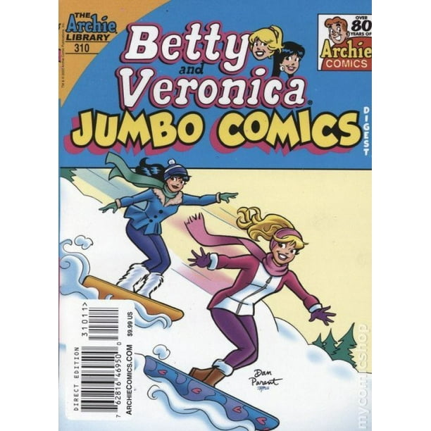 Betty and Veronica (Jumbo Comics) Double Digest #310 VF ; Archie Comic ...