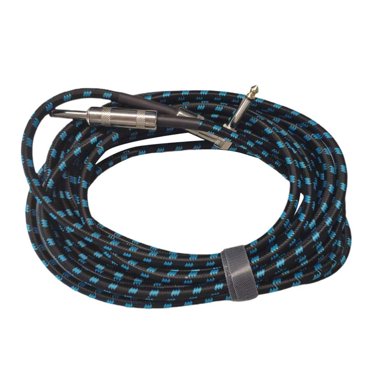 Emlimny Guitar Cable 10 ft, Electric Instrument Cable Bass Amp Cord for ...