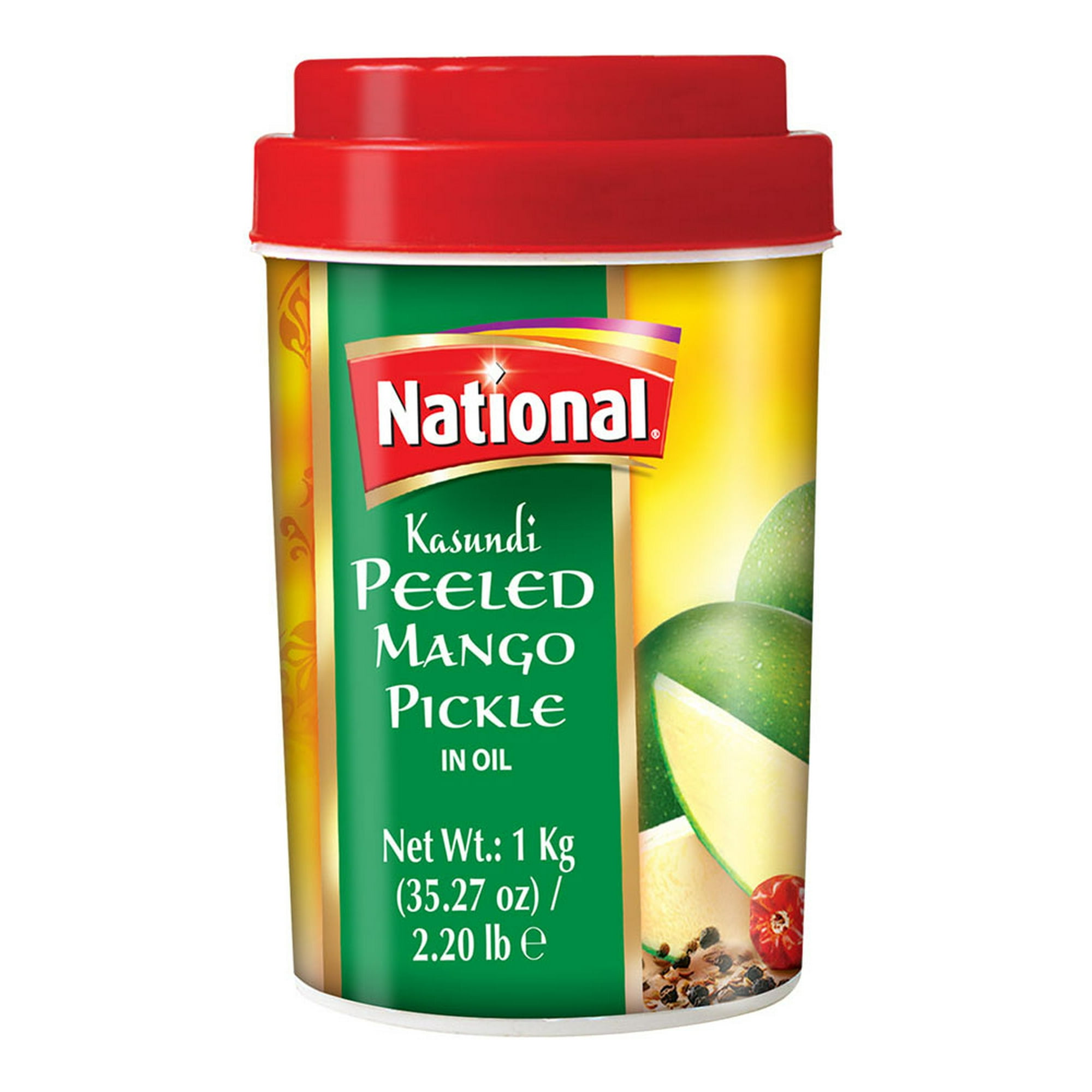 Click here for National Peeled Mango Pickle 1000g (Pack Of 1) prices