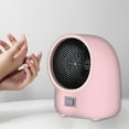 Mini Desktop Space Heater,400W Convection Heating Fast Silent Electric ...