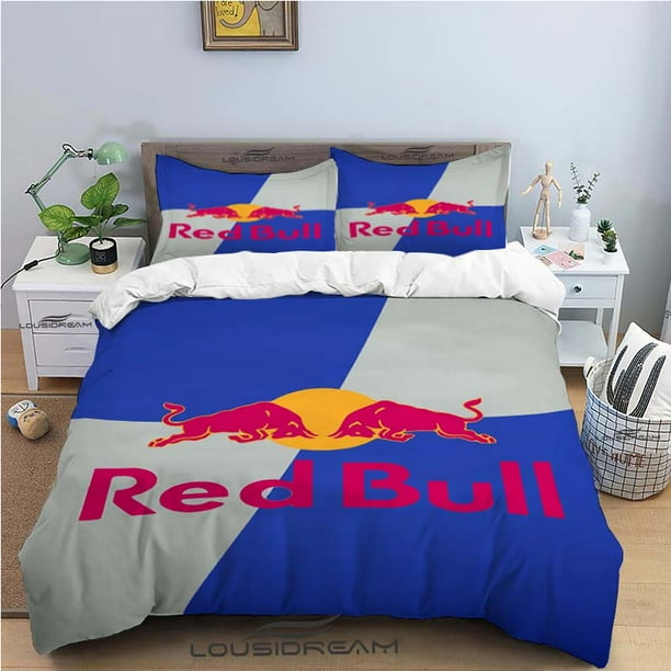 Redbull Bedding Set Duvet Cover Comforter Bed Single Twin Full Queen ...