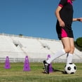 Qonioi Multi-Sport Training Cones, Durable PE Markers for Agility ...