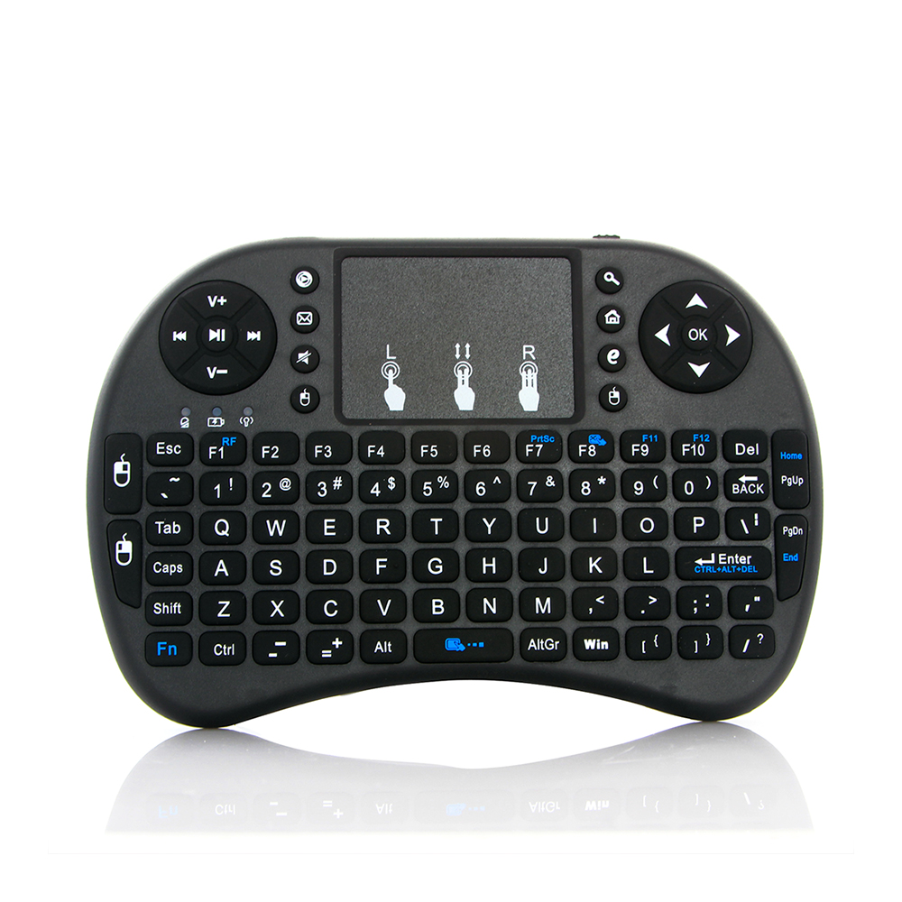 Elec Space 2.4GHz Mini Wireless Keyboard Remote Control with Touchpad ...