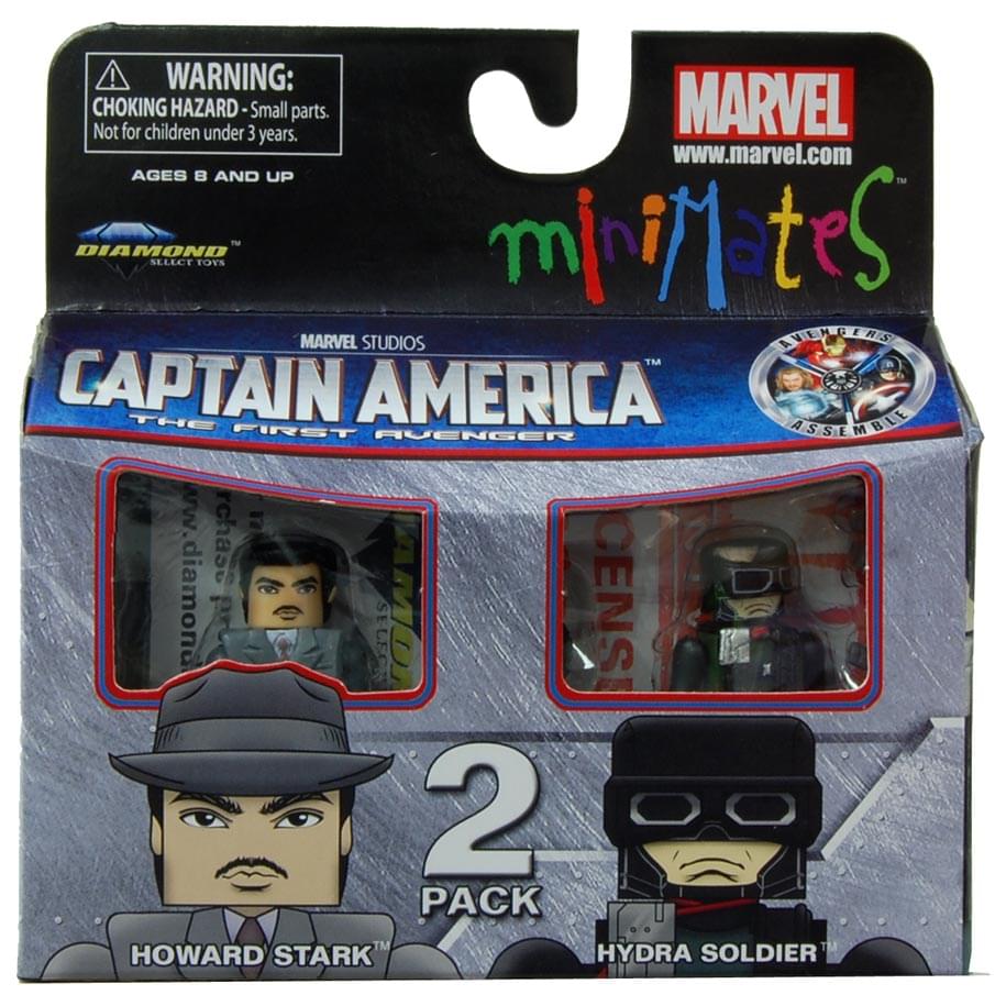 Marvel Minimates Series 40 Howard Stark & Hydra Soldier - Walmart.com