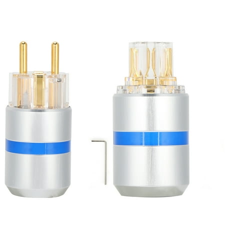 Monosaudio Audio Power Connector Pure Copper 24K Gold?Plated Power Plug ...