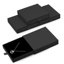 4 Pack Square Drawer Type Jewelry Gift Boxes, 4" x 4" Cardboard Jewelry ...