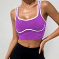 Breathable Wireless Back Design Athletic Tank Top for —Stretchy Jogging ...