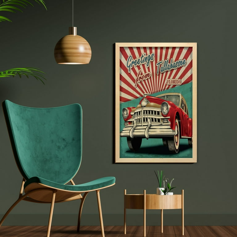 Vintage American Poster Background