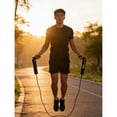 Black Professional Digital Counting Jump Rope With LCD Display ...