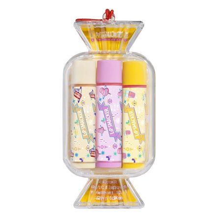 Lip Smacker Holiday Original & Best Flavored Lip Balm candy Trio cream ...