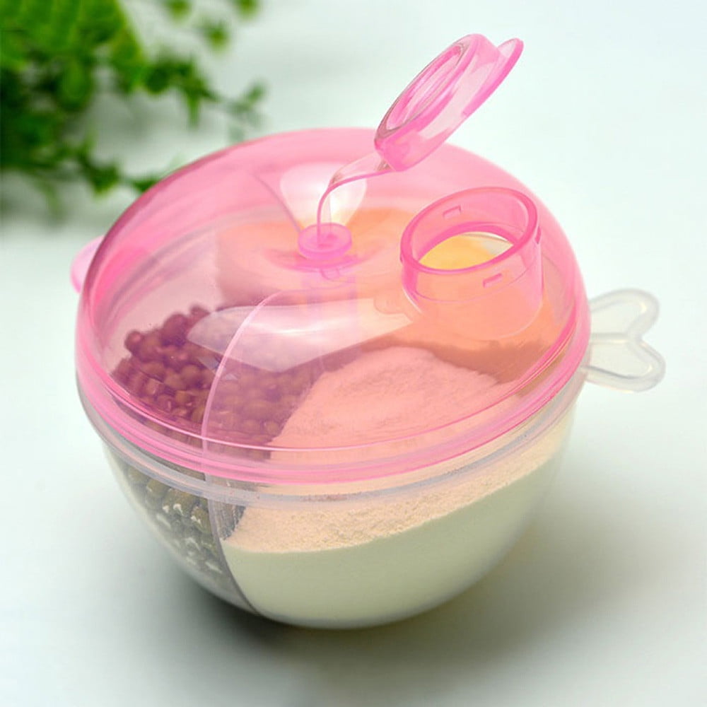GWAABD New Born Essentials Portable Baby Travel Milk Powder Dispenser ...