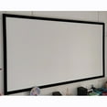 135 Inch Fixed Aluminum Frame Projector Screen Home Theatre HD TV ...