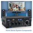 Bluetooth 5.0 Power Amplifier 300WX2 Output Max 800W Subwoofer Hi-Fi ...