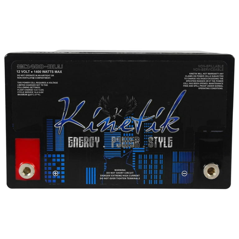Kinetik Hc1200blu Blu 1200w 12v Power Cell