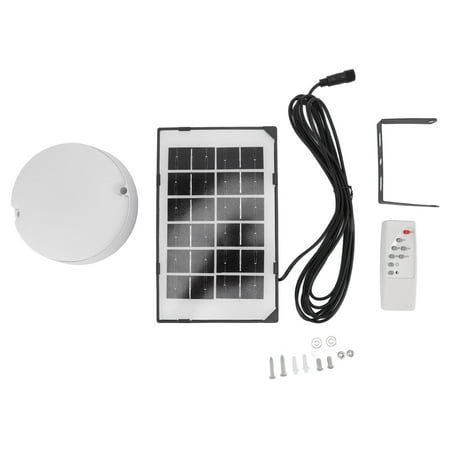 Solar Ceiling Light, Solar Remote Lighting White Light Source Solar ...