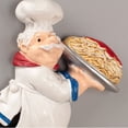 Dining Purse Hooks Cartoon Chef Shaped Sticky Wall Mounted Hooks Cute ...