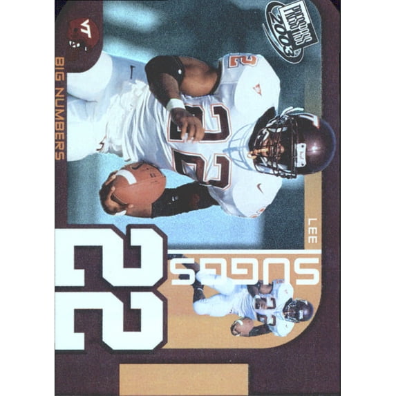 2003 Press Pass Big Numbers #BN31 Lee Suggs NFL Football Trading Card ...