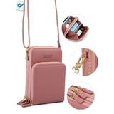 Deago Women Crossbody Cellphone Purse Touch Screen Bag RFID Blocking ...