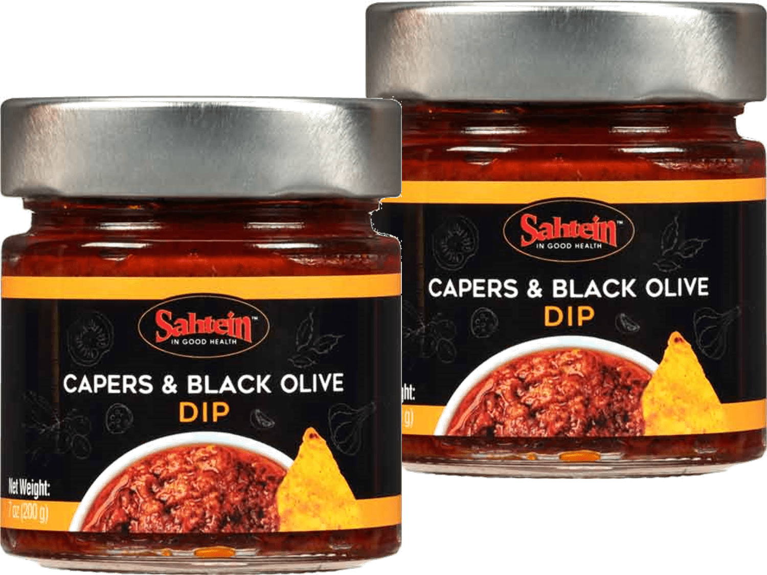 Sahtein Capers & Black Olive Dip, Product of Turkey, 2-Pack 7 oz. Jars ...
