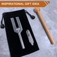 Osfvolr 6X 4096 Hz Tuning Fork, Crystal Tuning Fork for Healing ...
