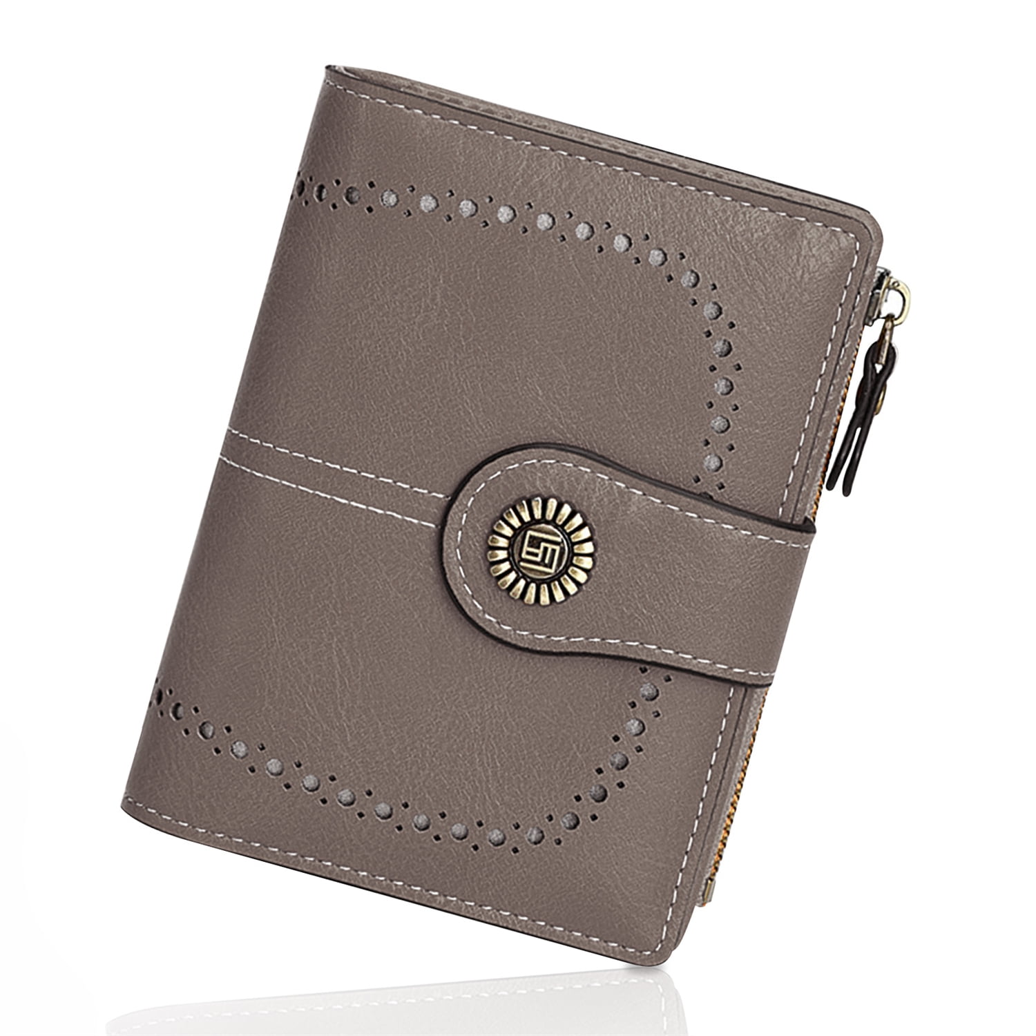 Click here for Kawell Small Wallet For Women Leather Bifold Card... prices