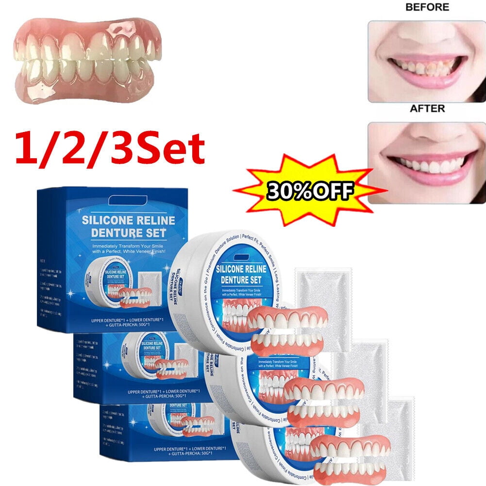 Click here for False Teeth Upper + Lower Dental Veneers Dentures... prices