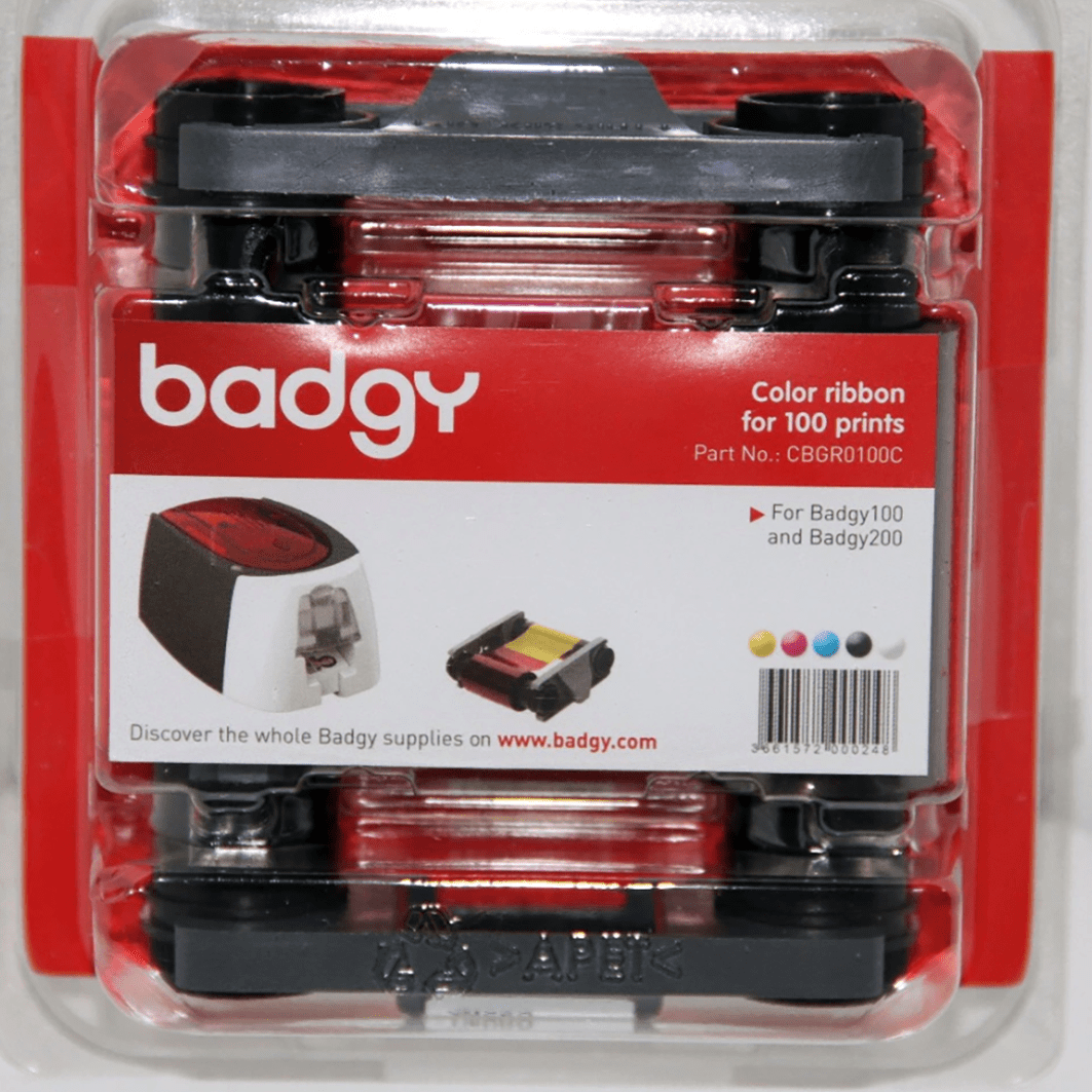 RIBBON COLOR PARA 100 Y 200/ 100 IMP BADGY RIBBON COLOR PARA BADGY 100 ...