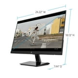 "HP 27"" LCD IPS Full HD Micro-edge Monitor, HDMI, VGA, 60hz 5ms - 27M ...