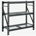 Hart 48W x 18"D x 48 "H 3-Shelf Heavy Duty Steel Shelf Unit, 4500 lb ...