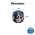 Bernese Mountain Dog Pop Art Travel Makeup Handbag Purse Small Pocket ...