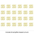 Big Dot of Happiness Gold Glitter 55 - No-Mess Real Gold Glitter Cut ...