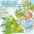 Firework Water Gun, 2025 New Pusher Type Fun Fireworks Water Jet Spray ...