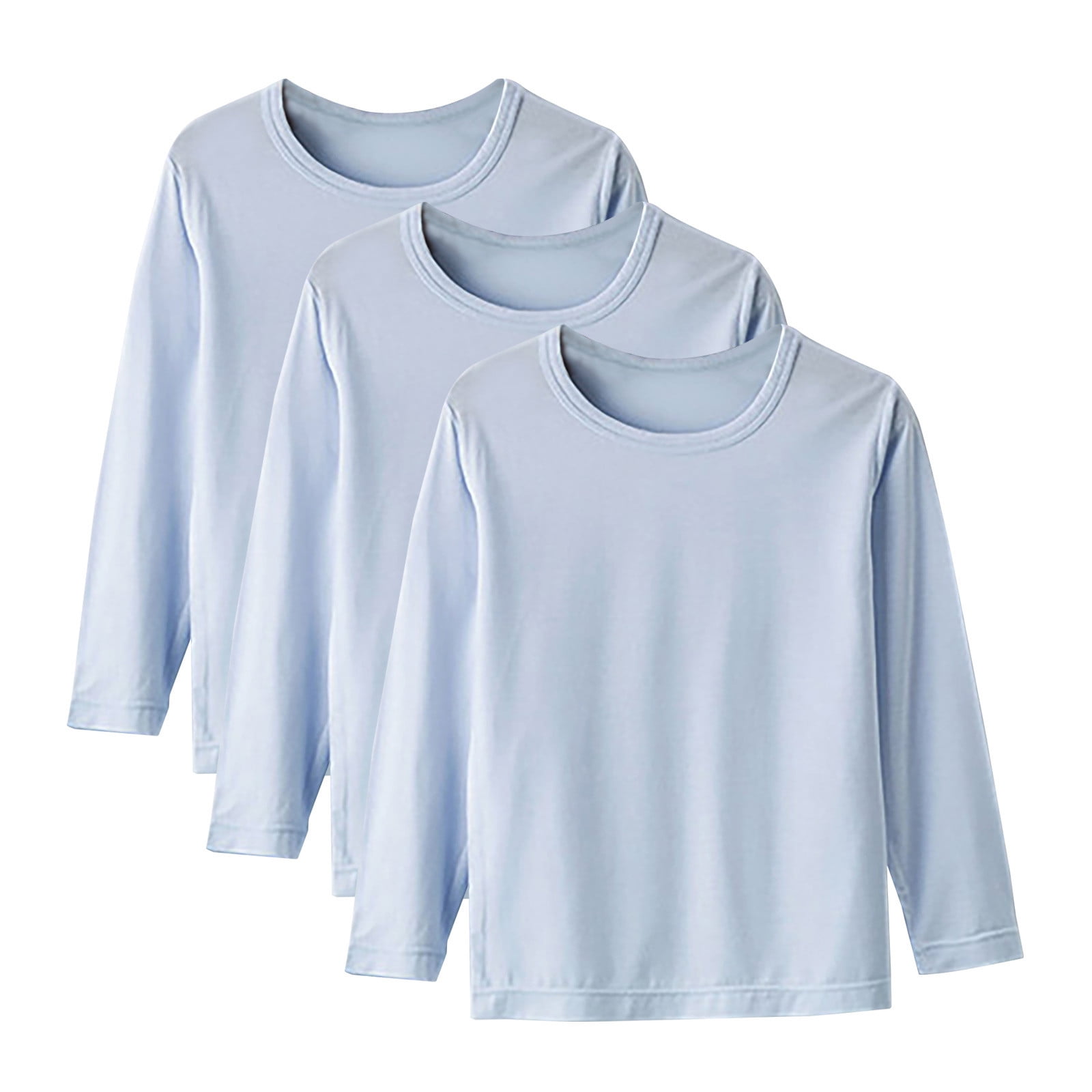 Click here for Liaqionyy 3 Pack Toddler Girls Long Sleeve Shirts... prices