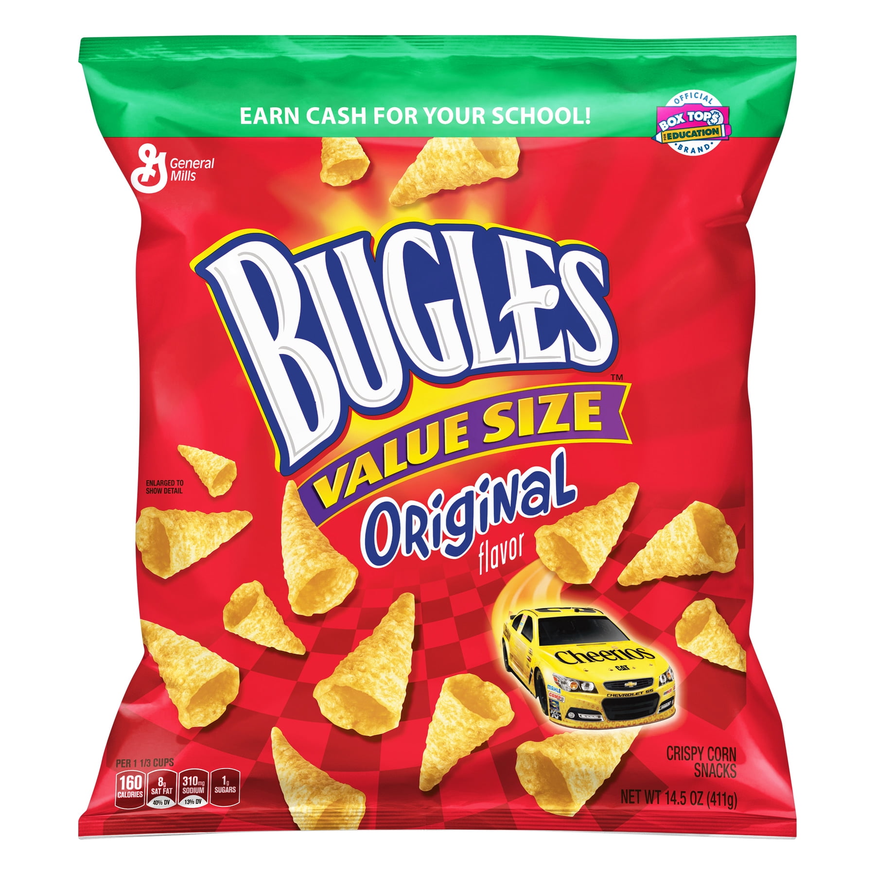 Bugles Original Flavor Crispy Corn Snacks, 14.5 oz - Walmart.com Bugles Original Flavor Crispy Corn Snacks, 14.5 oz - Walmart.com