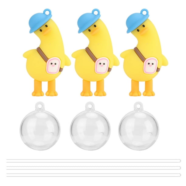 Fish Tank Decorations,3pcs Little Duck Aquarium Little Yellow Duck ...