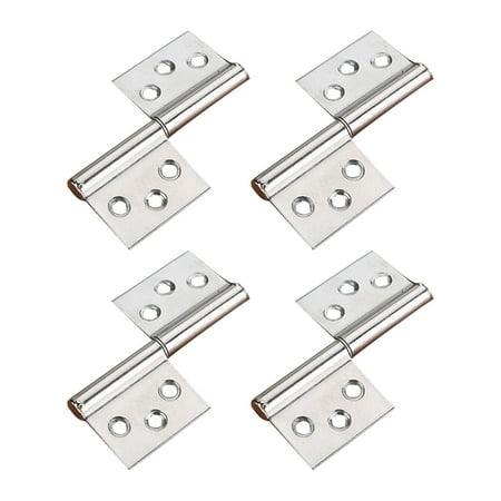 Decodeary 4 Pieces Stainless Steel Door Spring Hinge Detachable ...