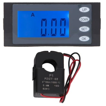 Power Monitor,Digital Display AC Multi AC Power Monitor Voltmeter ...