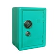 Kid's Coin Bank Locker Safe with Single Digit Combination Lock and Key ...