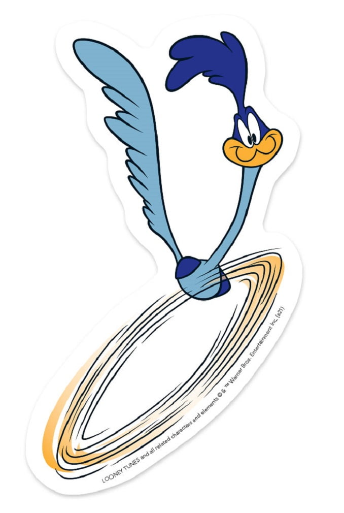 Paper House Productions Looney Tunes Road Runner Die-Cut 3.5" Vinyl ...